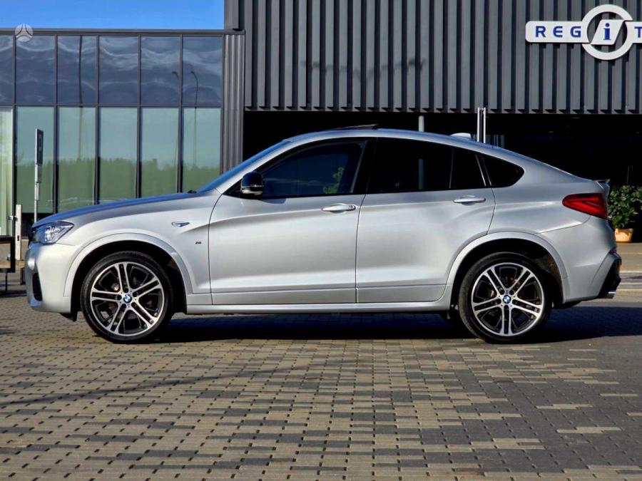 Grey BMW X4 2016 in Siauliai, with an engine capacity of 2.99 L and mileage of 300 thousand km for 15900 €, photo 11 on AUTOMOTO.COM.LV