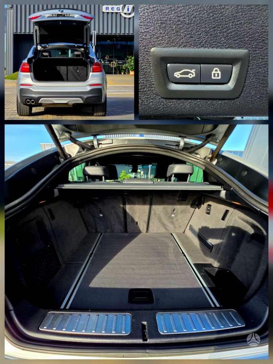 Grey BMW X4 2016 in Siauliai, with an engine capacity of 2.99 L and mileage of 300 thousand km for 15900 €, photo 32 on AUTOMOTO.COM.LV