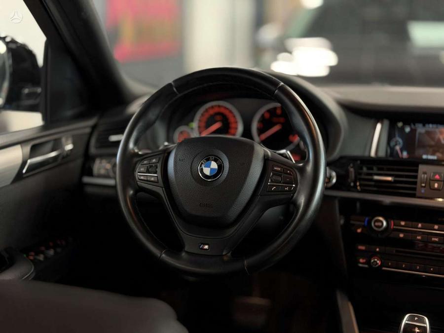 Grey BMW X4 2016 in Klaipeda, with an engine capacity of 2.99 L and mileage of 267 thousand km for 17900 €, photo 27 on AUTOMOTO.COM.LV