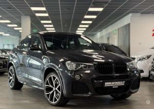 Grey BMW X4 2016 in Klaipeda, with an engine capacity of 2.99 L and mileage of 267 thousand km for 17900 €, photo 31 on AUTOMOTO.COM.LV