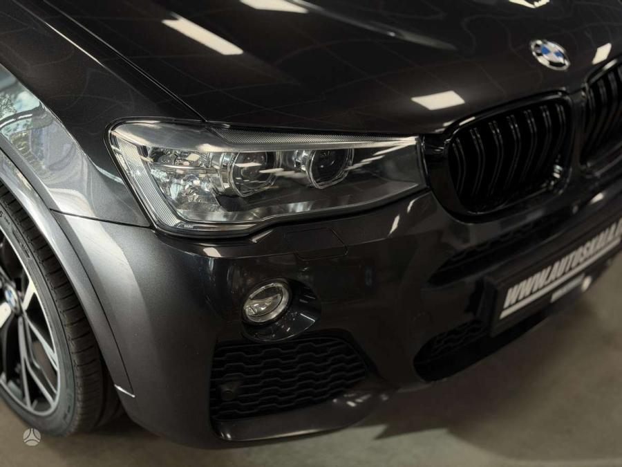 Grey BMW X4 2016 in Klaipeda, with an engine capacity of 2.99 L and mileage of 267 thousand km for 17900 €, photo 36 on AUTOMOTO.COM.LV