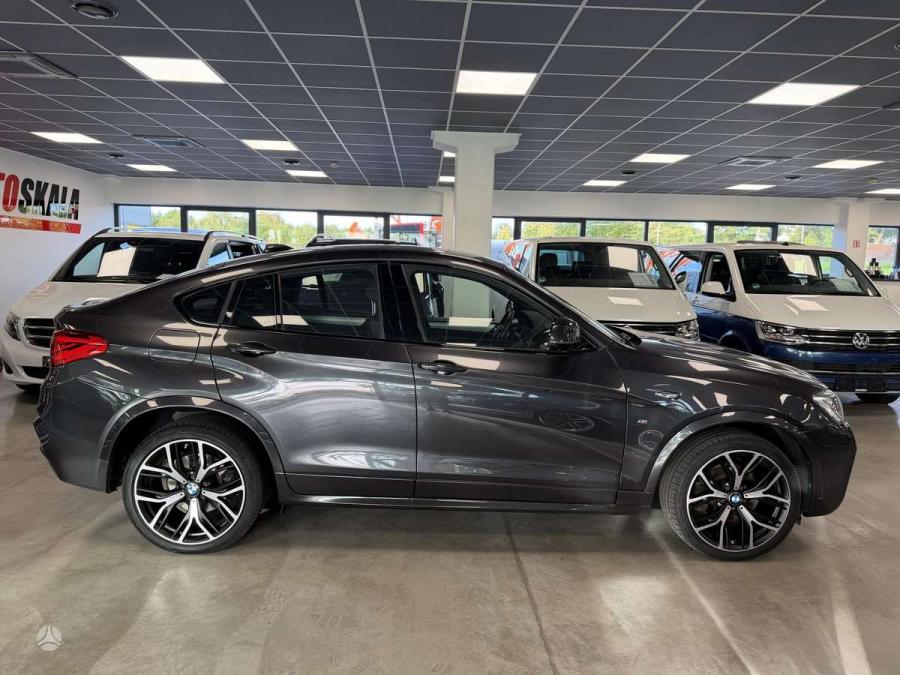 Grey BMW X4 2016 in Klaipeda, with an engine capacity of 2.99 L and mileage of 267 thousand km for 17900 €, photo 37 on AUTOMOTO.COM.LV