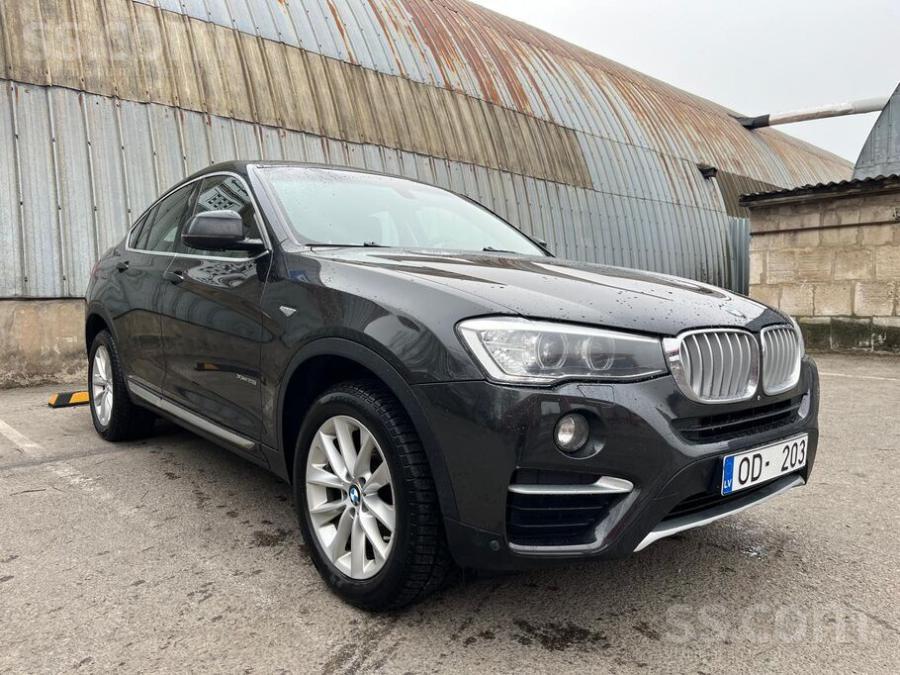 Pelēks BMW X4 2017 Rīga, ar dzinēja tilpumu 2.00 L un nobraukumu 191 tūkst. km par 16700 €, foto 6 vietnē AUTOMOTO.COM.LV