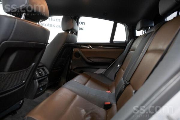 Pelēks BMW X4 2018 Rīga, ar dzinēja tilpumu 2.00 L un nobraukumu 151 tūkst. km par 19500 €, foto 6 vietnē AUTOMOTO.COM.LV