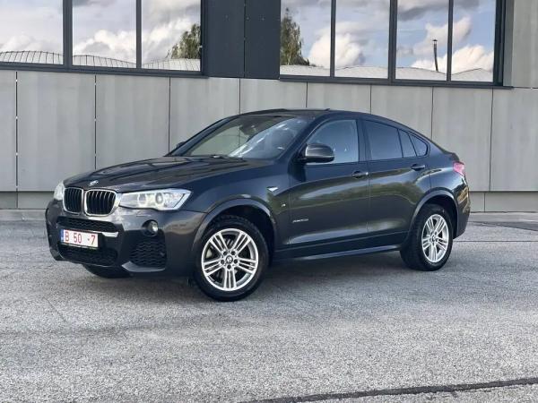 Pelēks BMW X4 2018 Sigulda, ar dzinēja tilpumu 2.00 L un nobraukumu 214 tūkst. km par 17990 €, foto 1 vietnē AUTOMOTO.COM.LV
