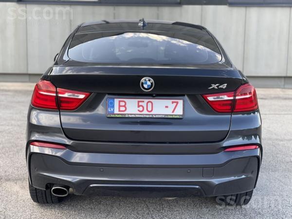 Pelēks BMW X4 2018 Rīga, ar dzinēja tilpumu 2.00 L un nobraukumu 214 tūkst. km par 17990 €, foto 5 vietnē AUTOMOTO.COM.LV