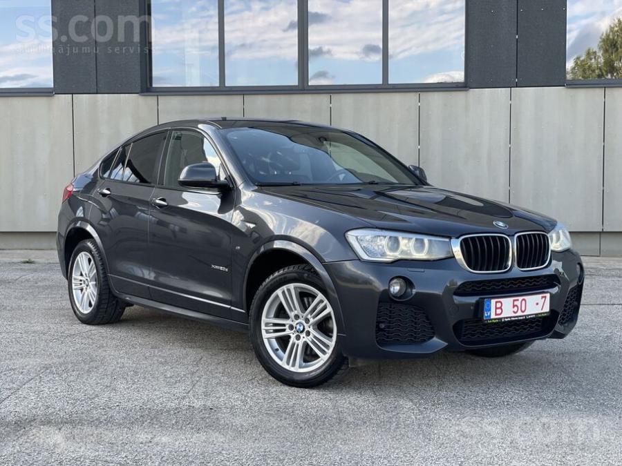 Pelēks BMW X4 2018 Rīga, ar dzinēja tilpumu 2.00 L un nobraukumu 214 tūkst. km par 17990 €, foto 4 vietnē AUTOMOTO.COM.LV