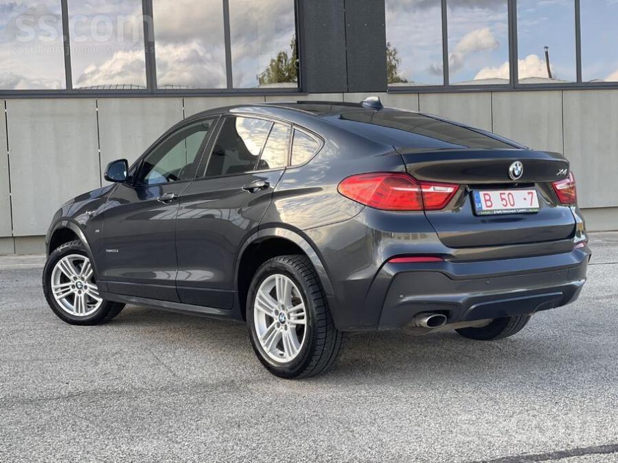 Pelēks BMW X4 2018 Rīga, ar dzinēja tilpumu 2.00 L un nobraukumu 214 tūkst. km par 17990 €, foto 5 vietnē AUTOMOTO.COM.LV