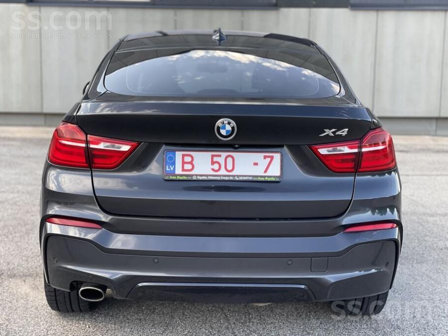 Pelēks BMW X4 2018 Rīga, ar dzinēja tilpumu 2.00 L un nobraukumu 214 tūkst. km par 17990 €, foto 6 vietnē AUTOMOTO.COM.LV
