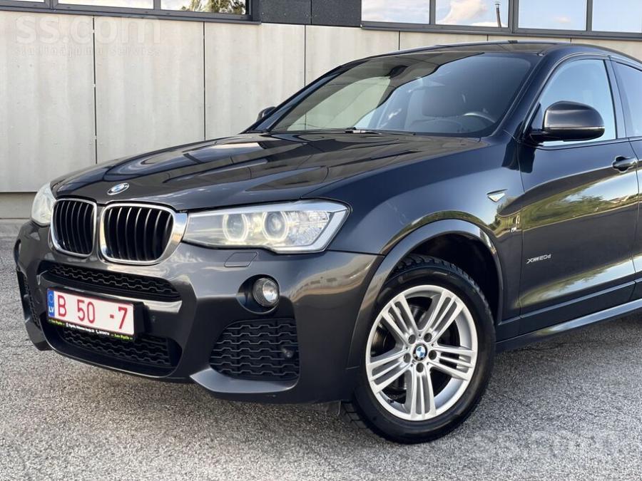 Pelēks BMW X4 2018 Rīga, ar dzinēja tilpumu 2.00 L un nobraukumu 214 tūkst. km par 17990 €, foto 12 vietnē AUTOMOTO.COM.LV