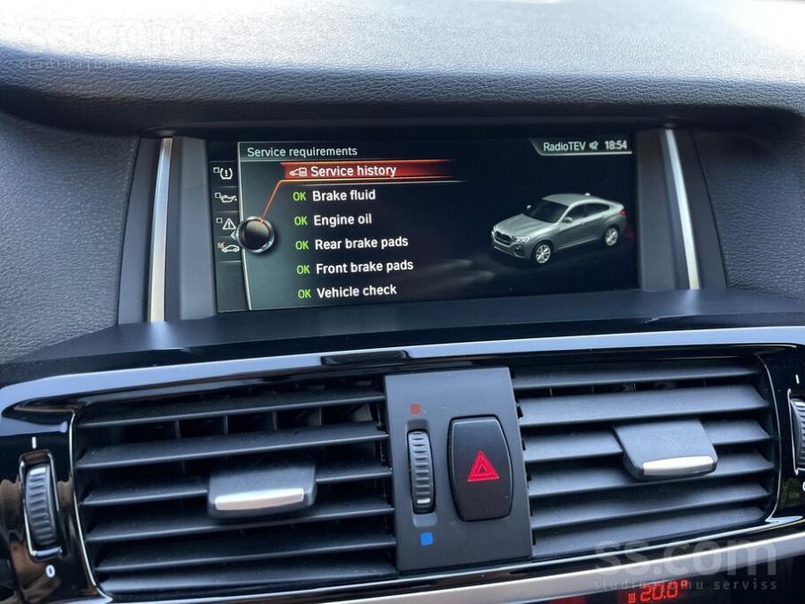 Pelēks BMW X4 2018 Rīga, ar dzinēja tilpumu 2.00 L un nobraukumu 214 tūkst. km par 17990 €, foto 32 vietnē AUTOMOTO.COM.LV