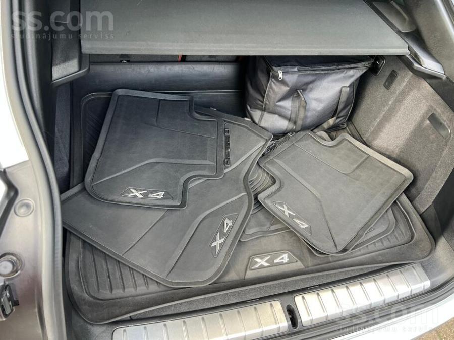 Pelēks BMW X4 2018 Rīga, ar dzinēja tilpumu 3.00 L un nobraukumu 205 tūkst. km par 31900 €, foto 24 vietnē AUTOMOTO.COM.LV