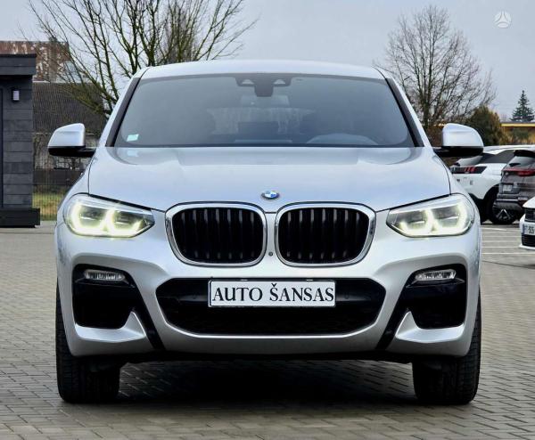 Pelēks BMW X4 2019 Tauragė, ar dzinēja tilpumu 2.00 L un nobraukumu 137 tūkst. km par 31600 €, foto 1 vietnē AUTOMOTO.COM.LV