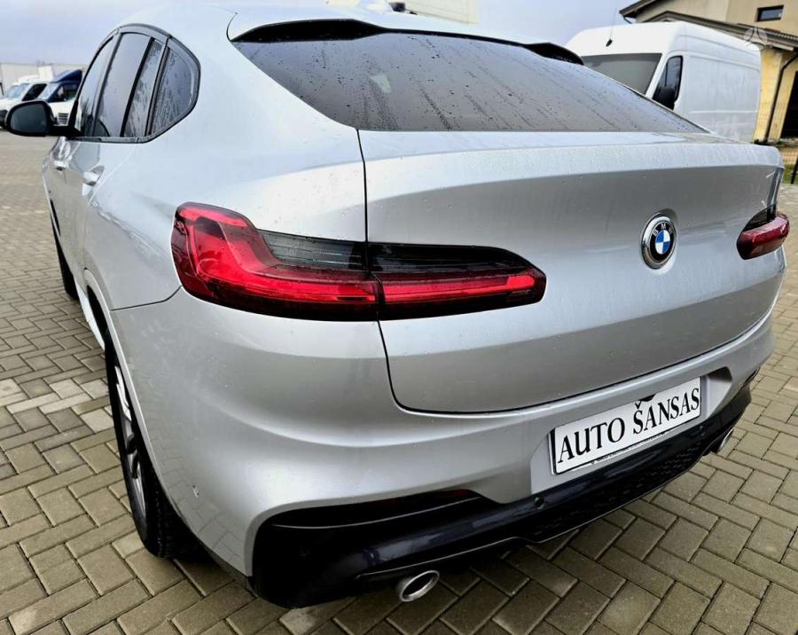 Grey BMW X4 2019 in Taurage, with an engine capacity of 2.00 L and mileage of 137 thousand km for 31600 €, photo 12 on AUTOMOTO.COM.LV