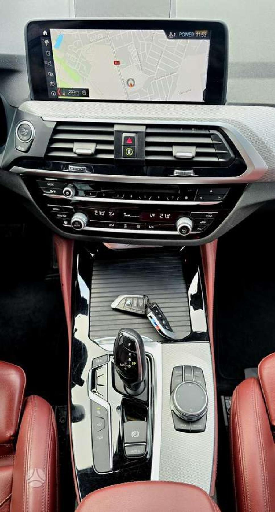 Grey BMW X4 2019 in Taurage, with an engine capacity of 2.00 L and mileage of 137 thousand km for 31600 €, photo 19 on AUTOMOTO.COM.LV