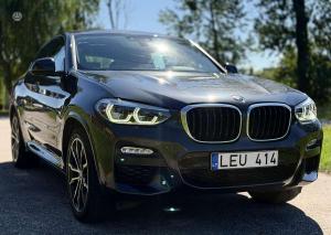 Pelēks BMW X4 2019 Kauņa, ar dzinēja tilpumu 2.99 L un nobraukumu 94 tūkst. km par 39000 €, foto  vietnē AUTOMOTO.COM.LV