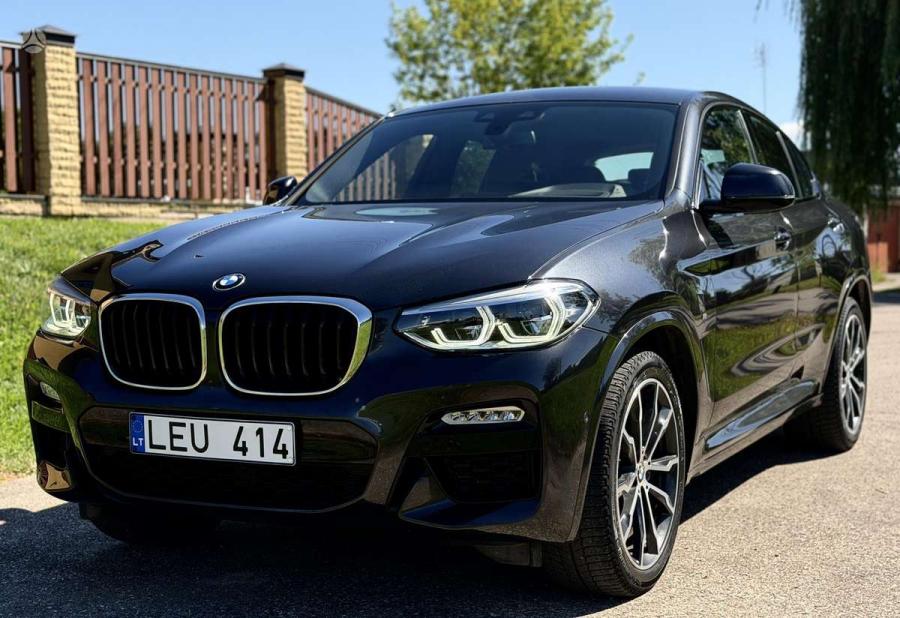 Pelēks BMW X4 2019 Kauņa, ar dzinēja tilpumu 2.99 L un nobraukumu 94 tūkst. km par 39000 €, foto 4 vietnē AUTOMOTO.COM.LV