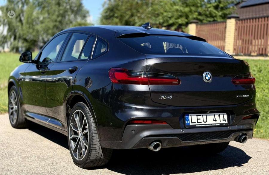Pelēks BMW X4 2019 Kauņa, ar dzinēja tilpumu 2.99 L un nobraukumu 94 tūkst. km par 39000 €, foto 5 vietnē AUTOMOTO.COM.LV
