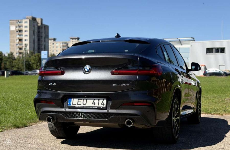Pelēks BMW X4 2019 Kauņa, ar dzinēja tilpumu 2.99 L un nobraukumu 94 tūkst. km par 39000 €, foto 9 vietnē AUTOMOTO.COM.LV