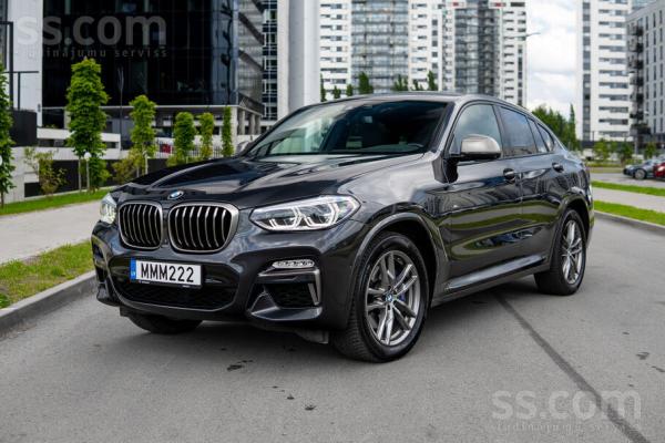 Grey BMW X4 2019 in Cesis, with an engine capacity of 3.00 L and mileage of 0 thousand km for 44500 €, photo 3 on AUTOMOTO.COM.LV