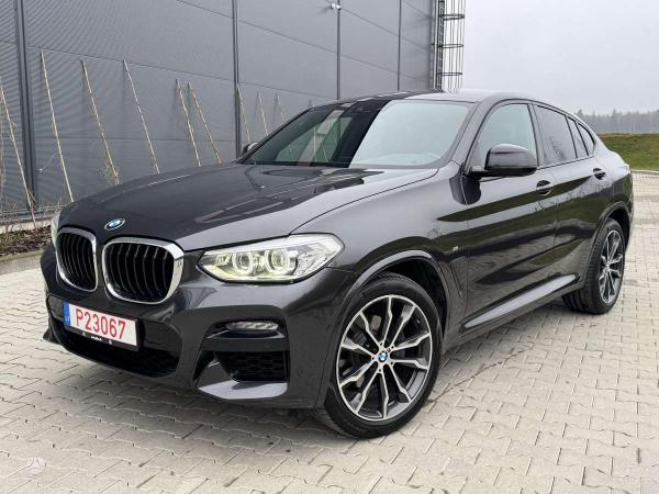 Pelēks BMW X4 2020 Viļņa, ar dzinēja tilpumu 2.00 L un nobraukumu 280 tūkst. km par 24890 €, foto 1 vietnē AUTOMOTO.COM.LV