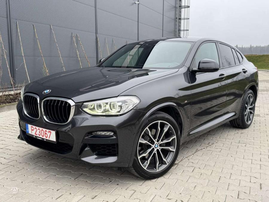 Pelēks BMW X4 2020 Viļņa, ar dzinēja tilpumu 2.00 L un nobraukumu 280 tūkst. km par 24890 €, foto 1 vietnē AUTOMOTO.COM.LV