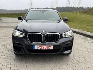 Pelēks BMW X4 2020 Viļņa, ar dzinēja tilpumu 2.00 L un nobraukumu 280 tūkst. km par 24890 €, foto 2 vietnē AUTOMOTO.COM.LV