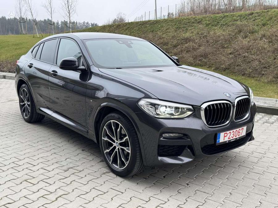 Pelēks BMW X4 2020 Viļņa, ar dzinēja tilpumu 2.00 L un nobraukumu 280 tūkst. km par 24890 €, foto 3 vietnē AUTOMOTO.COM.LV