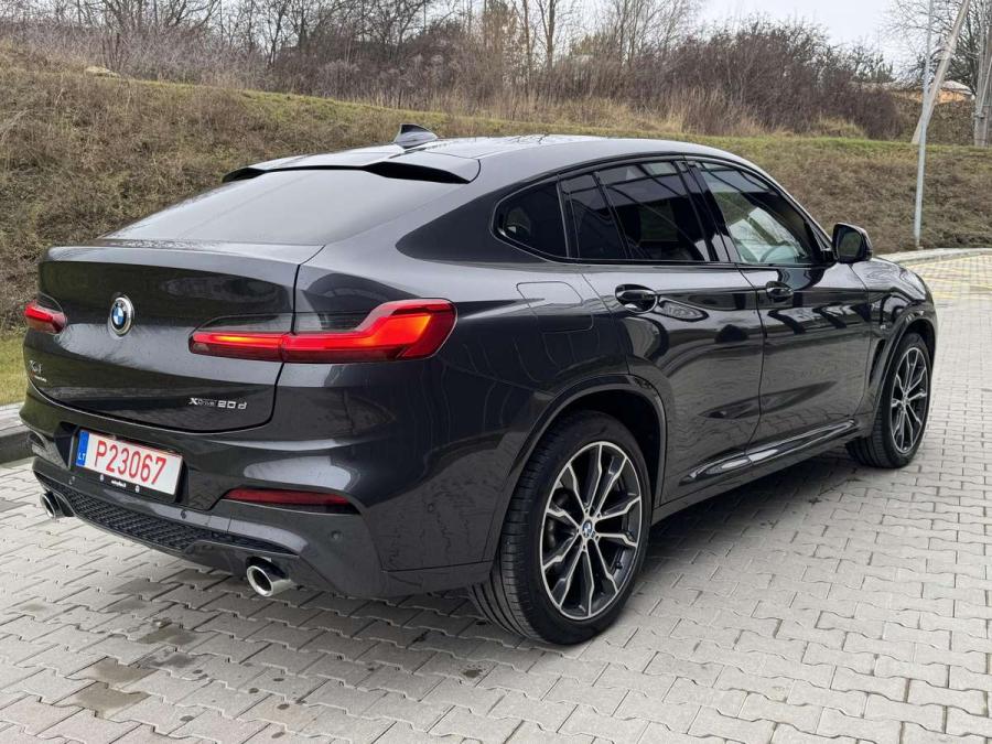 Pelēks BMW X4 2020 Viļņa, ar dzinēja tilpumu 2.00 L un nobraukumu 280 tūkst. km par 24890 €, foto 5 vietnē AUTOMOTO.COM.LV