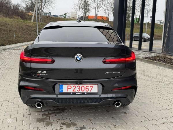 Pelēks BMW X4 2020 Viļņa, ar dzinēja tilpumu 2.00 L un nobraukumu 280 tūkst. km par 24890 €, foto 6 vietnē AUTOMOTO.COM.LV