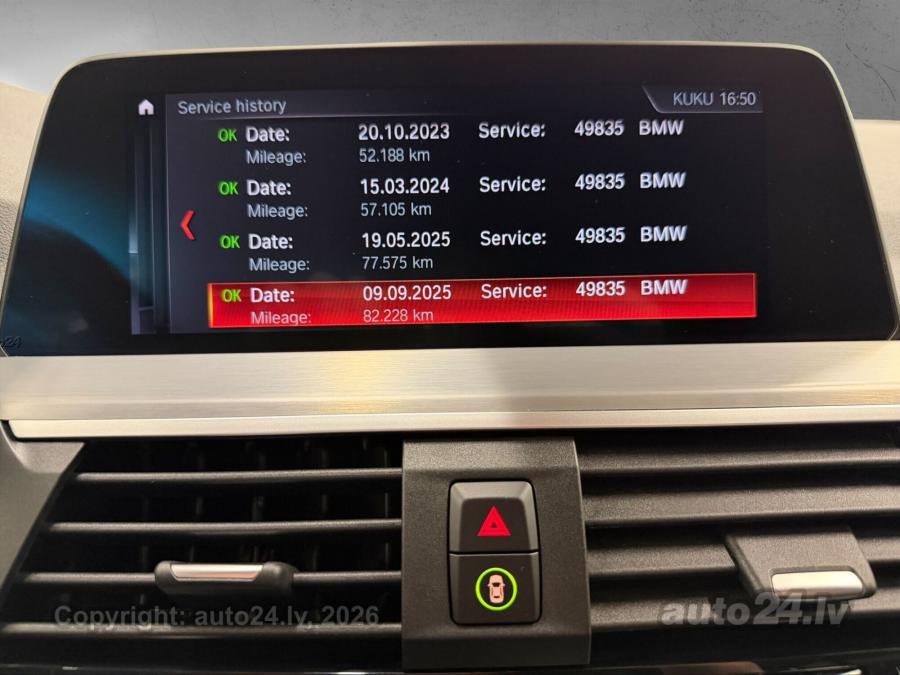 Pelēks BMW X4 2020 Tallina, ar dzinēja tilpumu 2.00 L un nobraukumu 98 tūkst. km par 34500 €, foto 23 vietnē AUTOMOTO.COM.LV