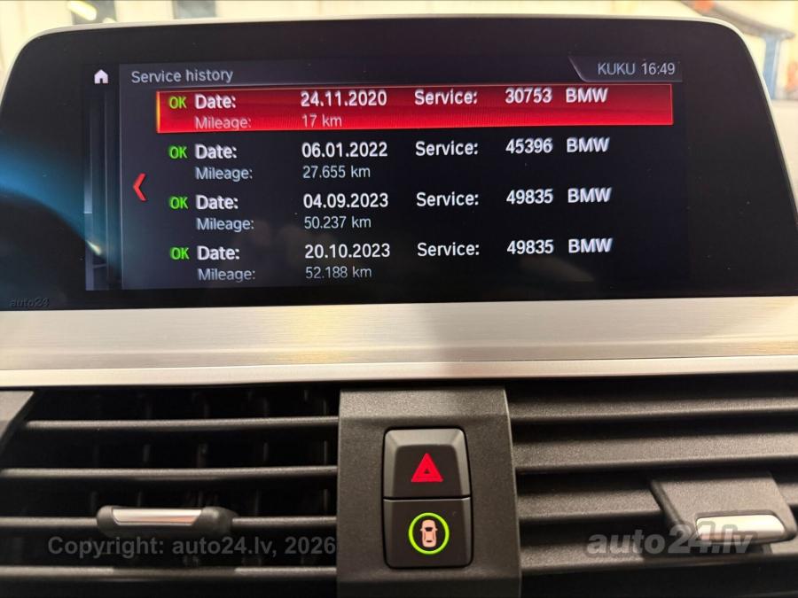 Pelēks BMW X4 2020 Tallina, ar dzinēja tilpumu 2.00 L un nobraukumu 98 tūkst. km par 34500 €, foto 24 vietnē AUTOMOTO.COM.LV