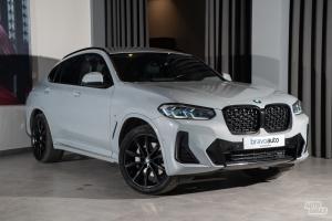 Pelēks BMW X4 2021 Kauņa, ar dzinēja tilpumu 3.00 L un nobraukumu 123 tūkst. km par 42774 €, foto 4 vietnē AUTOMOTO.COM.LV