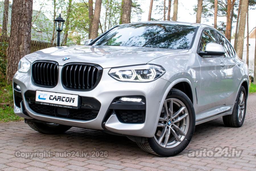 Grey BMW X4 2021 in Tallinn, with an engine capacity of 2.00 L and mileage of 99 thousand km for 41890 €, photo 1 on AUTOMOTO.COM.LV