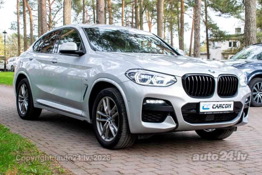 Grey BMW X4 2021 in Tallinn, with an engine capacity of 2.00 L and mileage of 99 thousand km for 41890 €, photo 9 on AUTOMOTO.COM.LV
