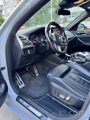Grey BMW X4 2021 in Riga, with an engine capacity of 2.00 L and mileage of 108 thousand km for 44000 €, photo 20 on AUTOMOTO.COM.LV
