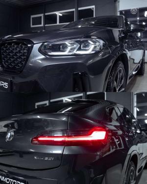 Grey BMW X4 2022 in Vilnius, with an engine capacity of 2.00 L and mileage of 22 thousand km for 38500 €, photo 8 on AUTOMOTO.COM.LV