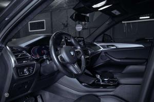 Grey BMW X4 2022 in Vilnius, with an engine capacity of 2.00 L and mileage of 22 thousand km for 38500 €, photo 15 on AUTOMOTO.COM.LV
