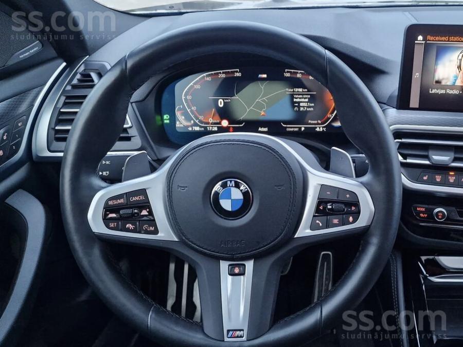 Pelēks BMW X4 2023 Rīga, ar dzinēja tilpumu 2.00 L un nobraukumu 19 tūkst. km par 34990 €, foto 11 vietnē AUTOMOTO.COM.LV