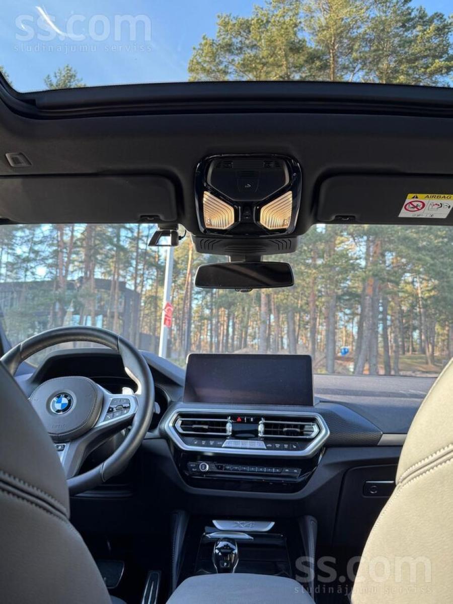 Pelēks BMW X4 2023 Rīga, ar dzinēja tilpumu 2.00 L un nobraukumu 19 tūkst. km par 34990 €, foto 15 vietnē AUTOMOTO.COM.LV