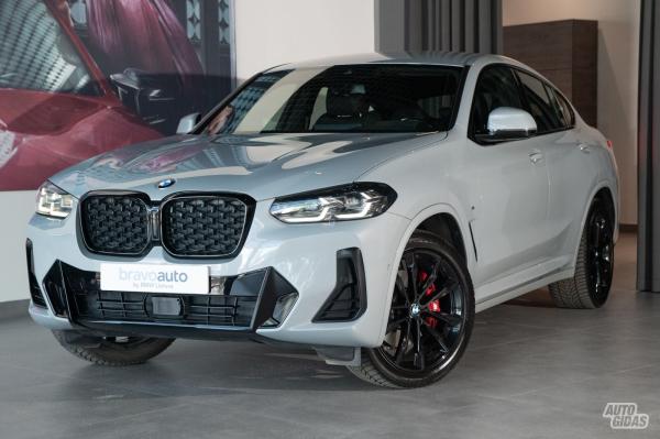Pelēks BMW X4 2023 Kauņa, ar dzinēja tilpumu 2.00 L un nobraukumu 48 tūkst. km par 44771 €, foto 1 vietnē AUTOMOTO.COM.LV