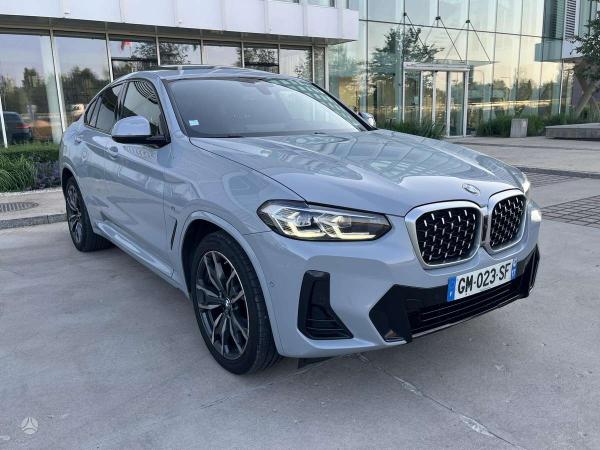 Grey BMW X4 2023 in Vilnius, with an engine capacity of 2.00 L and mileage of 289 thousand km for 33900 €, photo 3 on AUTOMOTO.COM.LV