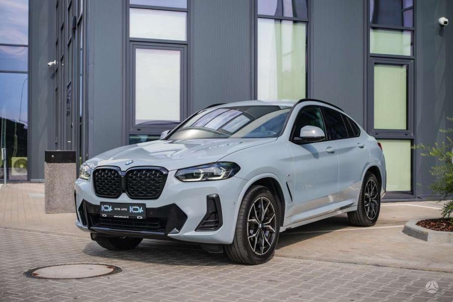 Grey BMW X4 2023 in Kaunas, with an engine capacity of 2.00 L and mileage of 185 thousand km for 36950 €, photo 6 on AUTOMOTO.COM.LV