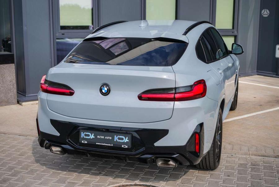 Grey BMW X4 2023 in Kaunas, with an engine capacity of 2.00 L and mileage of 185 thousand km for 36950 €, photo 13 on AUTOMOTO.COM.LV
