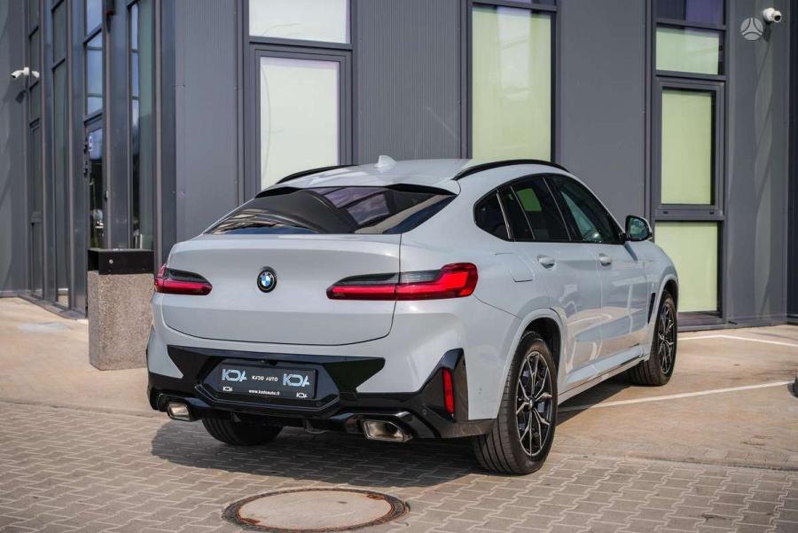 Grey BMW X4 2023 in Kaunas, with an engine capacity of 2.00 L and mileage of 185 thousand km for 36950 €, photo 14 on AUTOMOTO.COM.LV