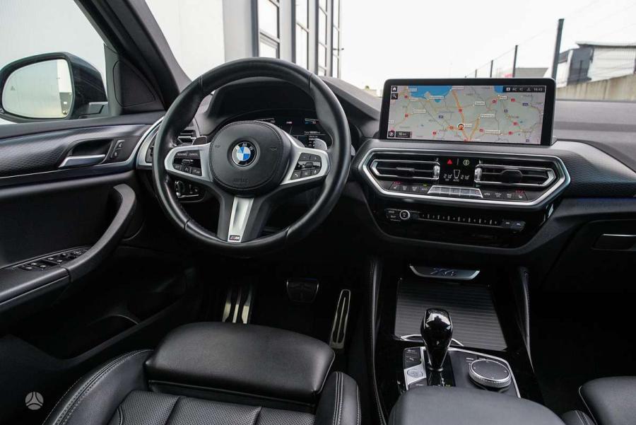Grey BMW X4 2023 in Kaunas, with an engine capacity of 2.00 L and mileage of 185 thousand km for 36950 €, photo 19 on AUTOMOTO.COM.LV