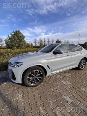 Grey BMW X4 2023 in Riga, with an engine capacity of 2.00 L and mileage of 49 thousand km for 43000 €, photo  on AUTOMOTO.COM.LV