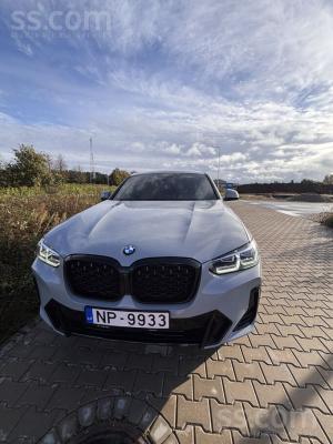 Grey BMW X4 2023 in Riga, with an engine capacity of 2.00 L and mileage of 49 thousand km for 43000 €, photo 4 on AUTOMOTO.COM.LV