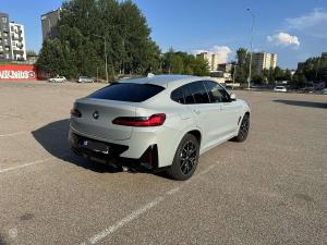 Grey BMW X4 2024 in Vilnius, with an engine capacity of 2.00 L and mileage of 25 thousand km for 49500 €, photo 6 on AUTOMOTO.COM.LV