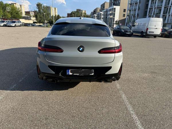 Pelēks BMW X4 2024 Viļņa, ar dzinēja tilpumu 2.00 L un nobraukumu 25 tūkst. km par 49500 €, foto 6 vietnē AUTOMOTO.COM.LV